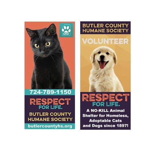 Butler County Humane Society Billboards - Woodchuck Arts Creative Design